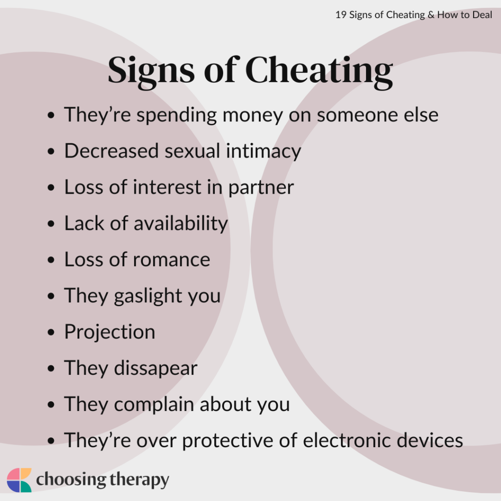 19 Possible Signs Of Cheating & What to Do About It 19 Possible Signs Of Cheating & What to Do About It