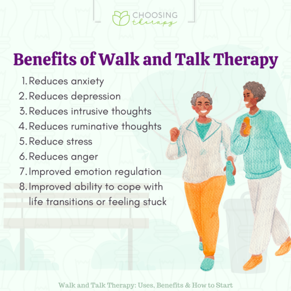 What Are the Benefits of Walk & Talk Therapy?
