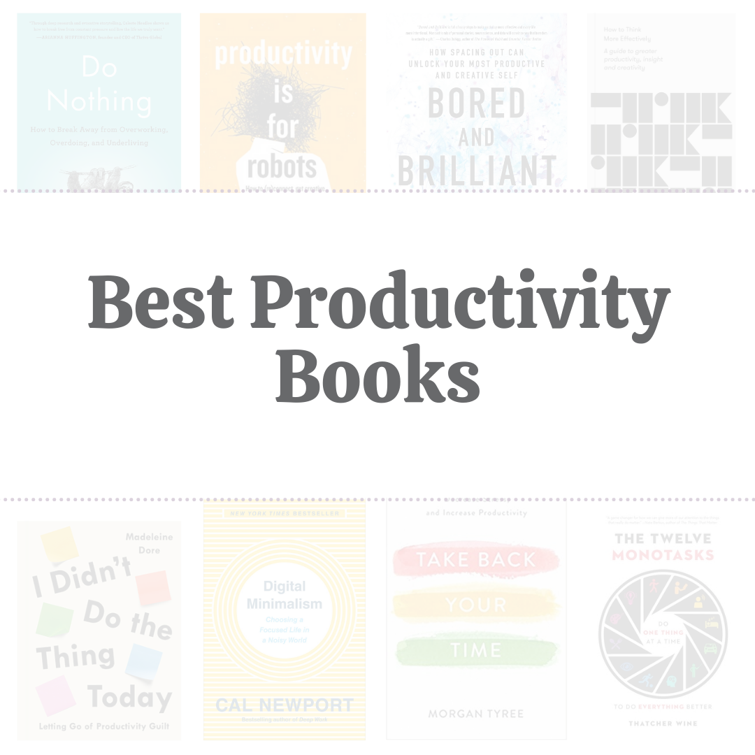 19 Best Productivity Books for This Year