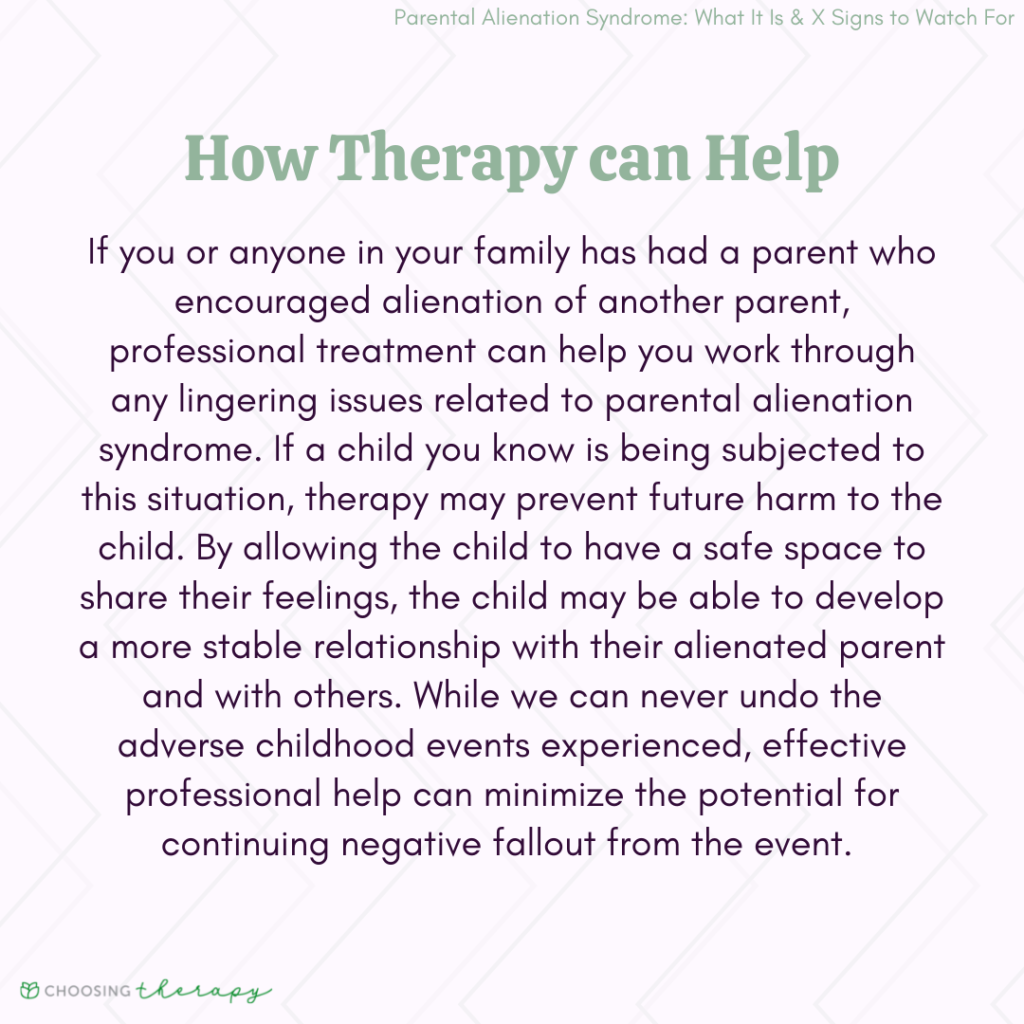 What Is Parental Alienation Syndrome?