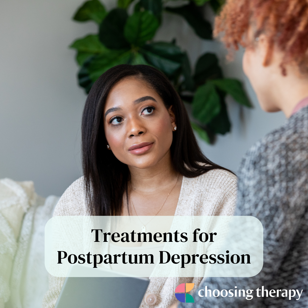 How Is Postpartum Depression Treated?