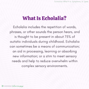 What Is Echolalia?
