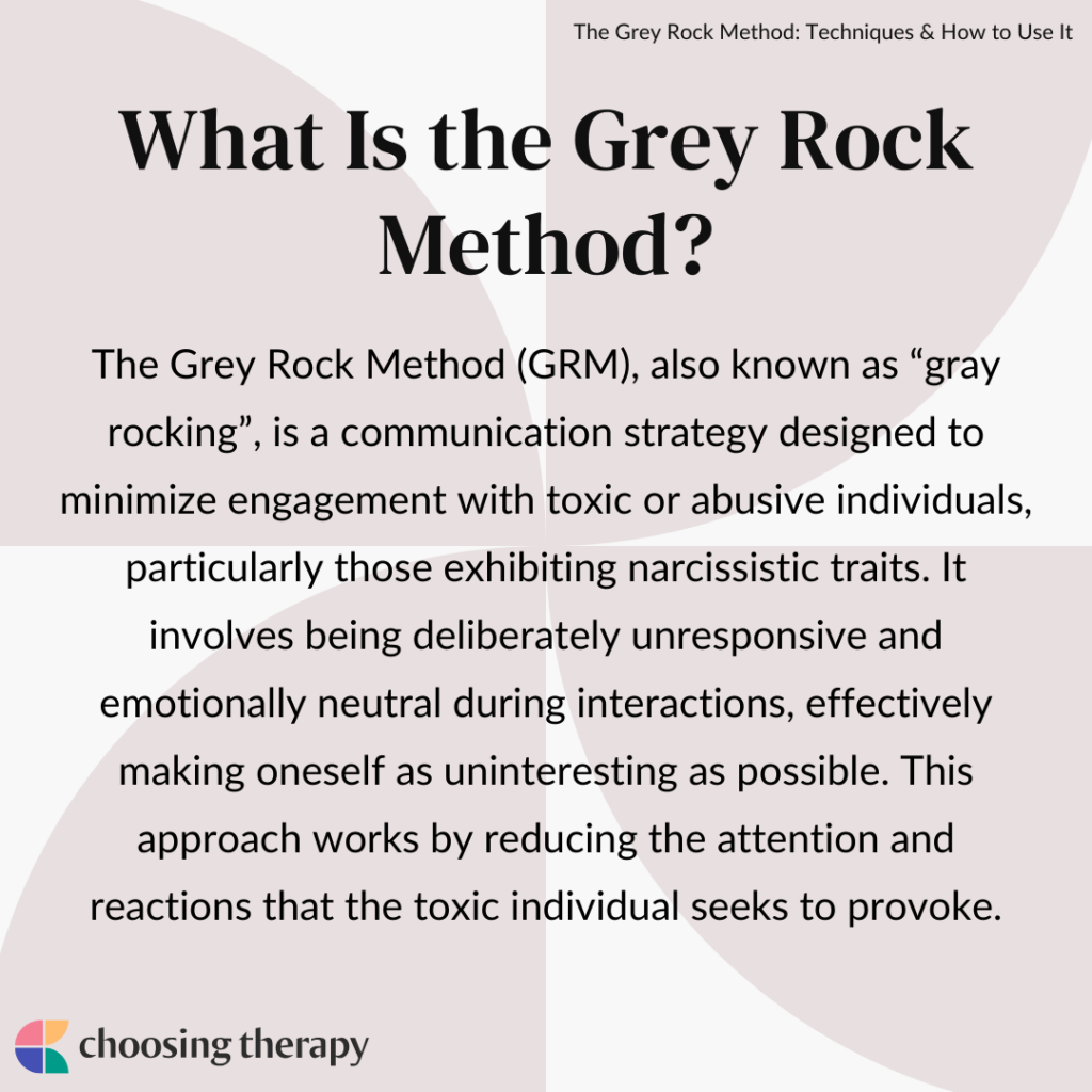 What Is Grey Rocking & 9 Ways to Use the Grey Rock Method