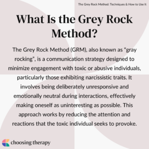 What Is Grey Rocking & 9 Ways to Use the Grey Rock Method