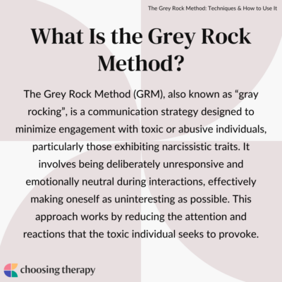 What Is Grey Rocking & 9 Ways to Use the Grey Rock Method