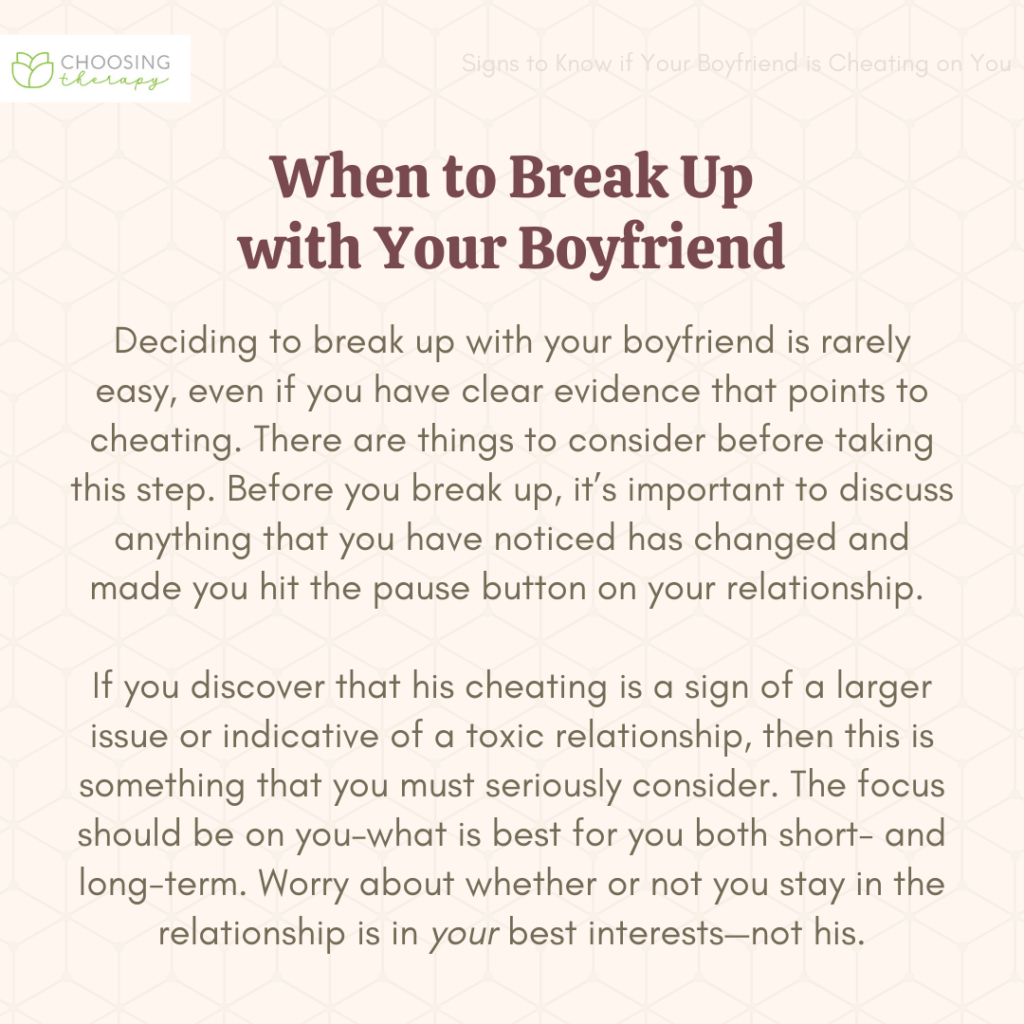 Is My Boyfriend Cheating? 15 Signs & What to Do About It