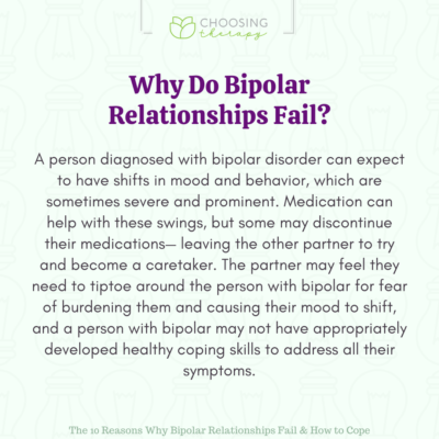 How Can Bipolar Disorder Lead to Failed Relationships?