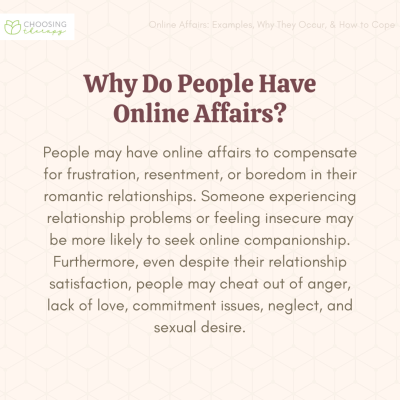 What Counts as an Online Affair?