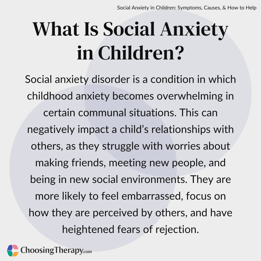 7 Tips For Helping Children With Social Anxiety 7 Tips For Helping Children With Social Anxiety