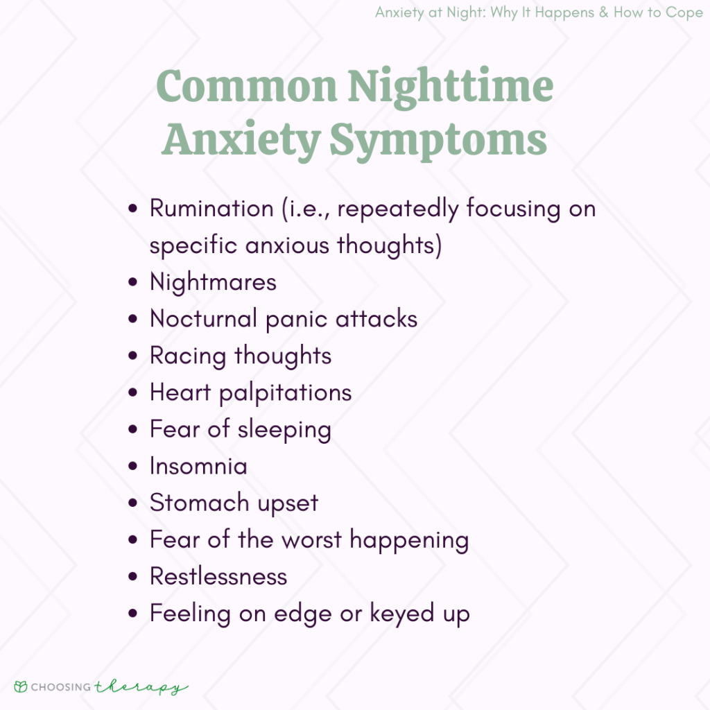 10 Tips for Coping With Nighttime Anxiety