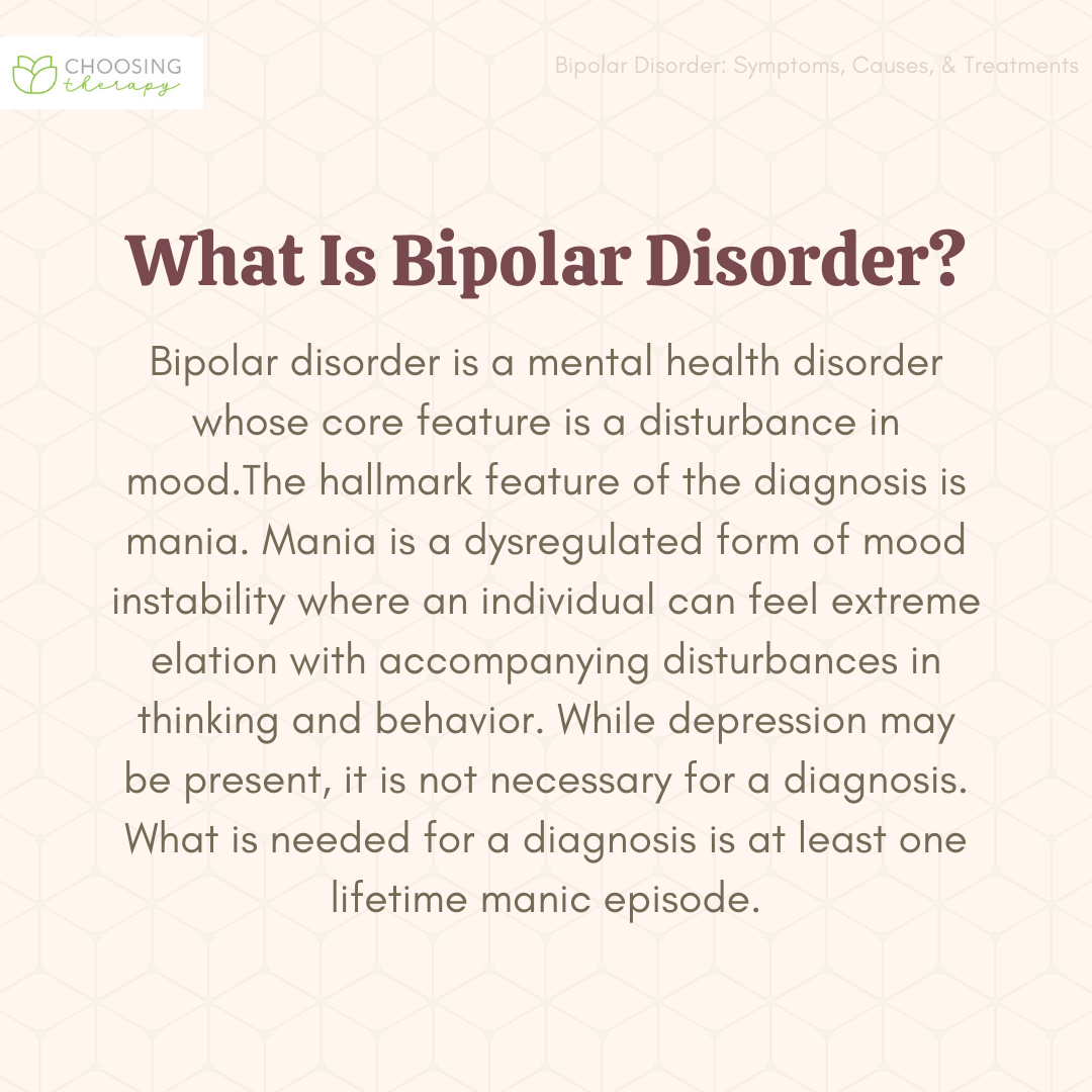 Bipolar Disorder: Signs, Symptoms & Treatments Bipolar Disorder: Signs, Symptoms & Treatments
