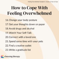 23 Ways to Cope When Feeling Overwhelmed