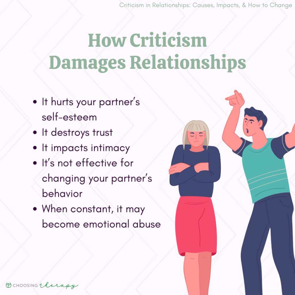 How to Overcome Criticism in Relationships