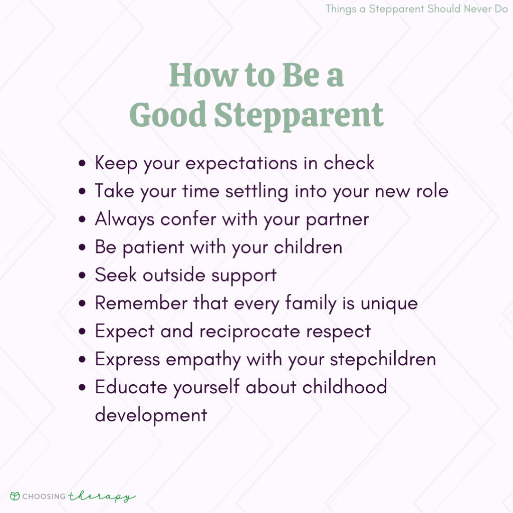 What a Step-Parent Should Never Do: 12 Tips From a Therapist