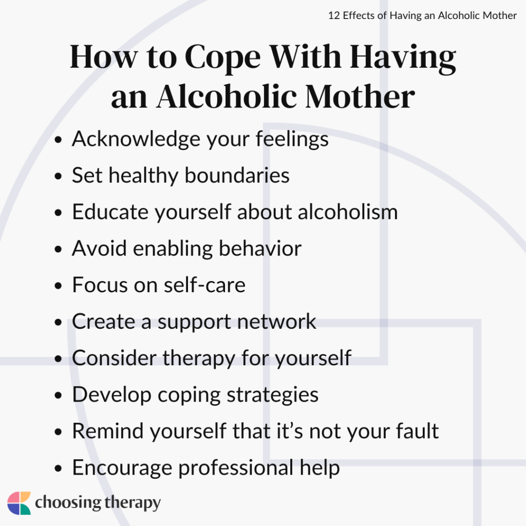 What Are the Effects of an Alcoholic Mother?