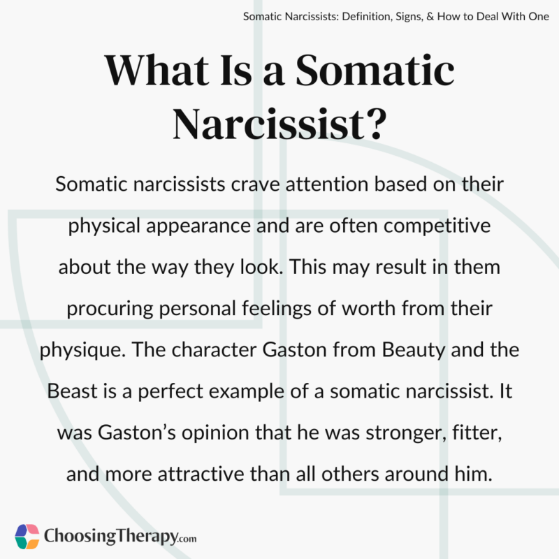 What Is a Somatic Narcissist?