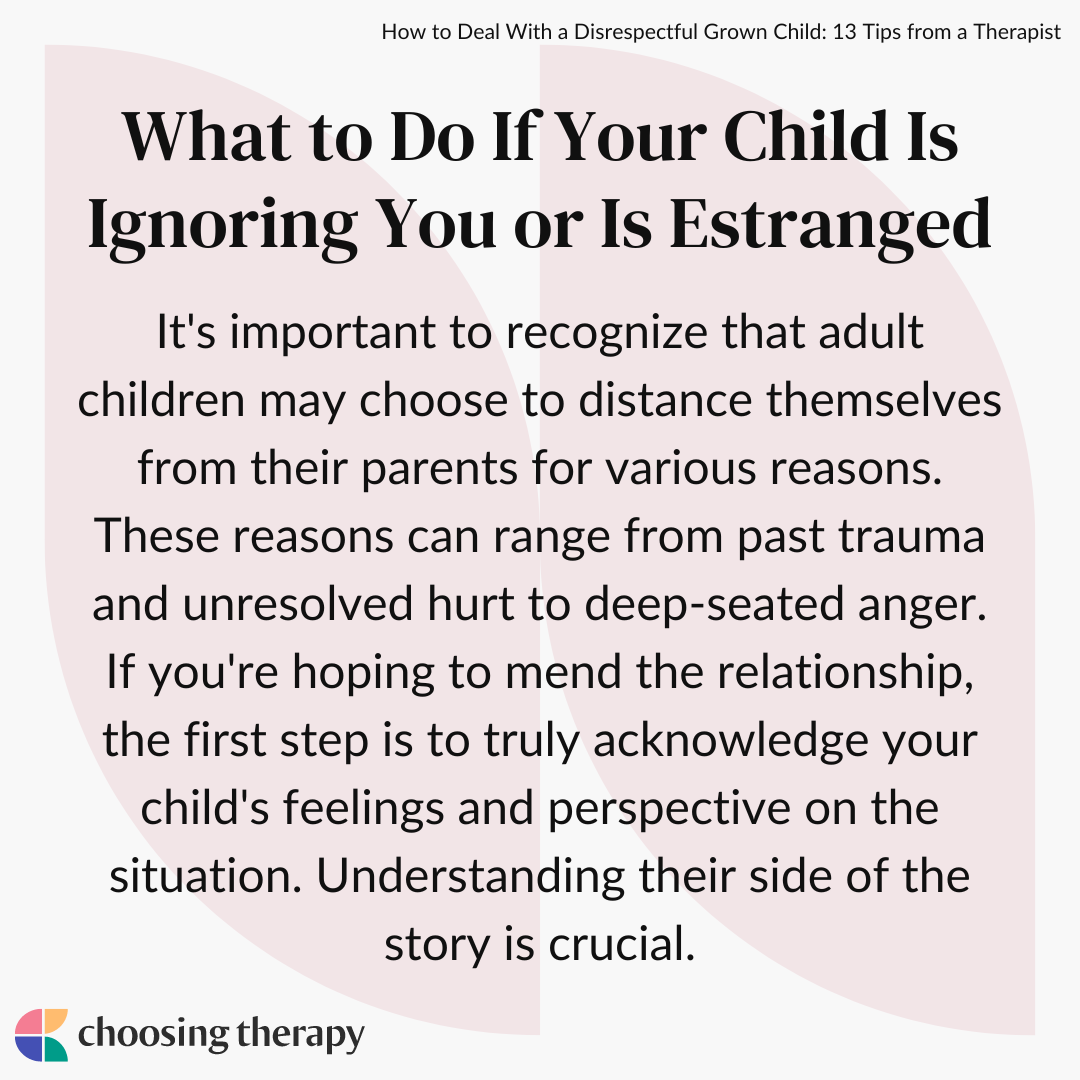 13 Tips for Dealing With Disrespectful Adult Children