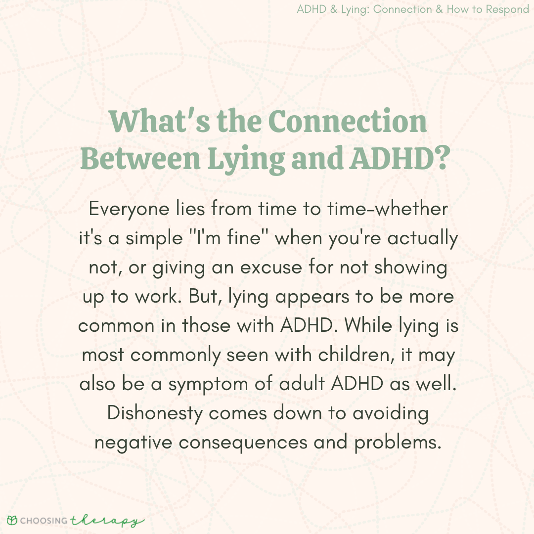 Why Do People With ADHD Lie?