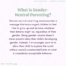What Is Gender-Neutral Parenting?