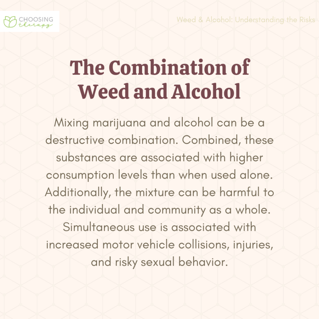 The Dangers of Mixing Weed & Alcohol