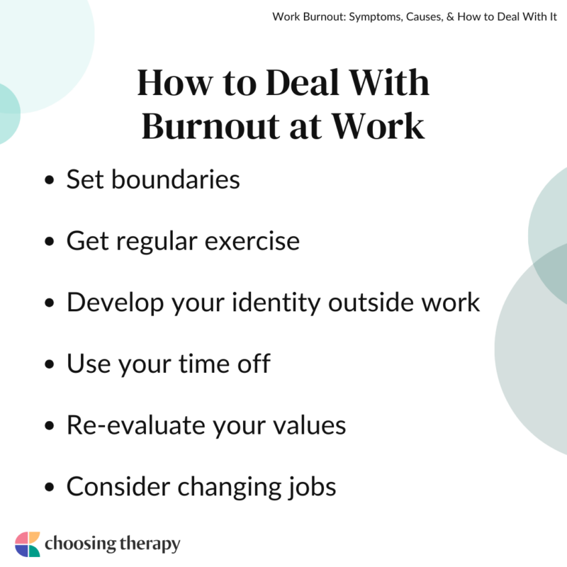 How to Deal With Burnout at Work