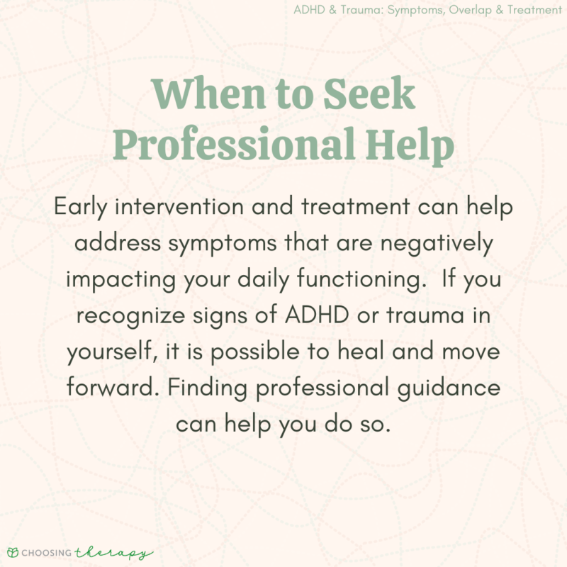 How Do Trauma & ADHD Overlap?