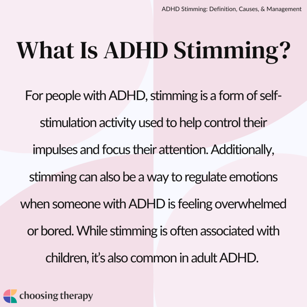 ADHD Stimming: Why It Happens & How to Cope