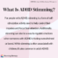 ADHD Stimming: Why It Happens & How to Cope