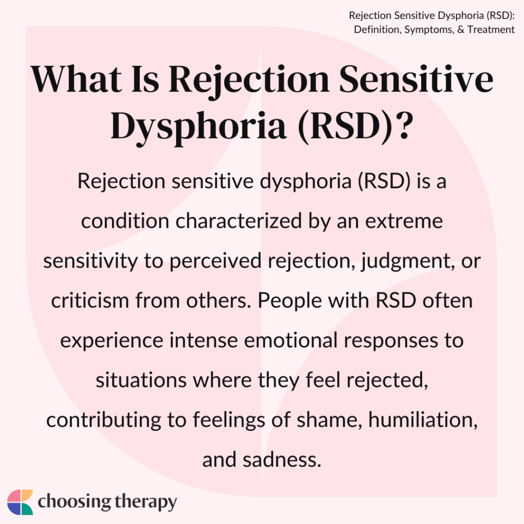 Rejection Sensitive Dysphoria: When Criticism Hurts