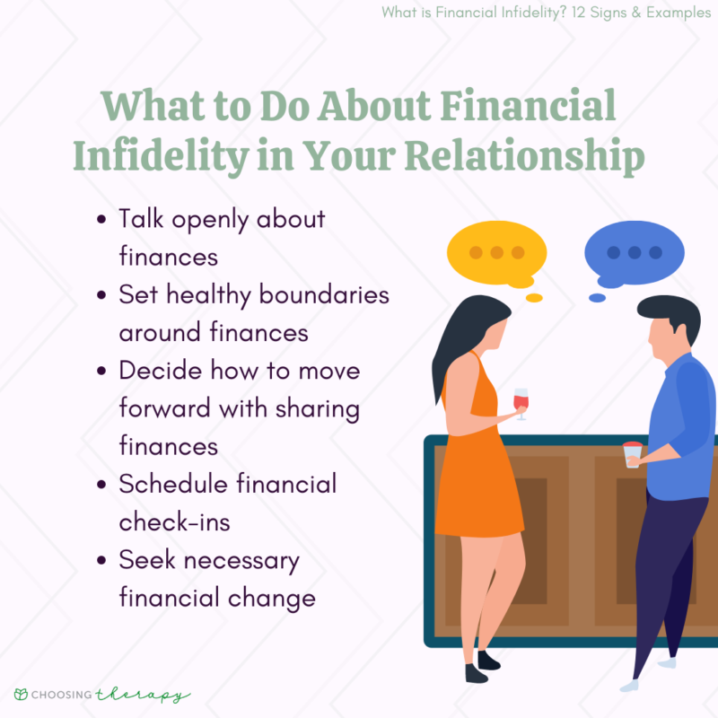 12 Signs of Financial Infidelity