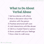 What Is Verbal Abuse? Important Signs & What to Do