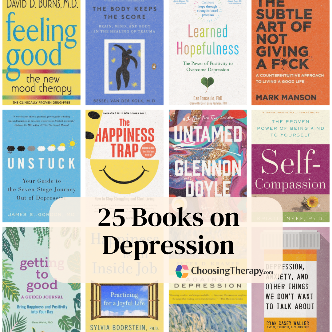 25 Books on Depression: Helpful Resources for When You Feel Depressed