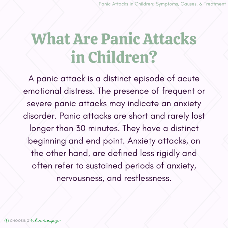 Childhood Panic Attacks: 8 Ways to Help