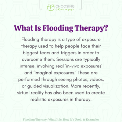 What Is Flooding Exposure Therapy?