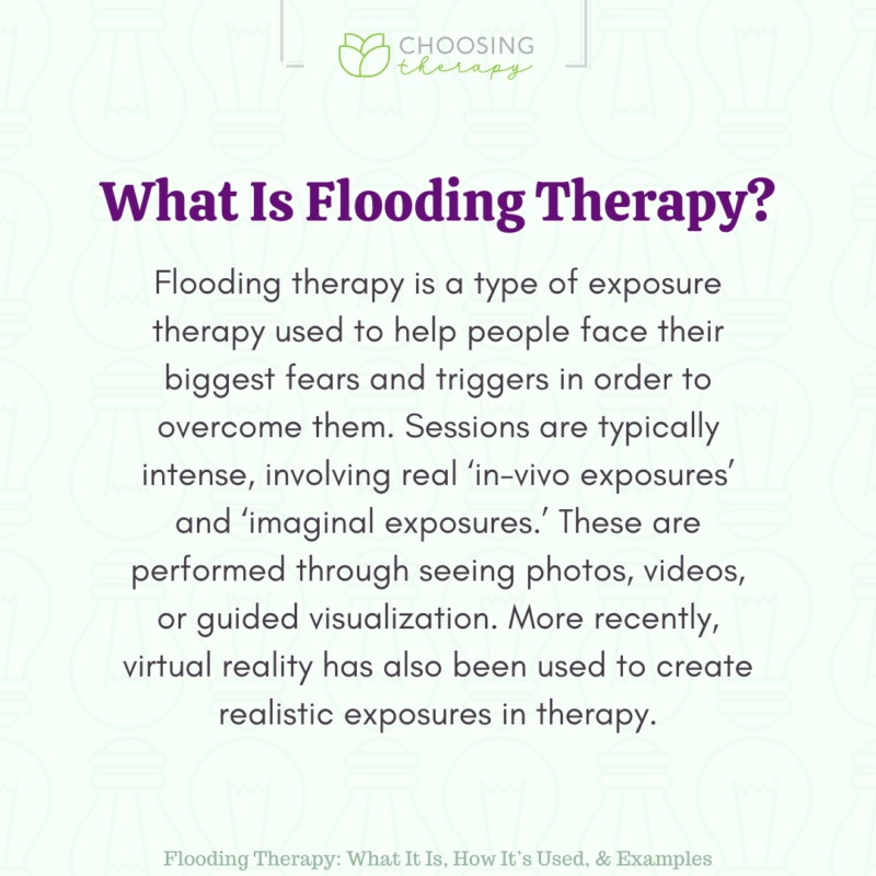 What Is Flooding Exposure Therapy?