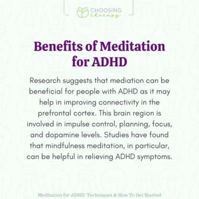 ADHD & Meditation: Benefits & Tips for Getting Started
