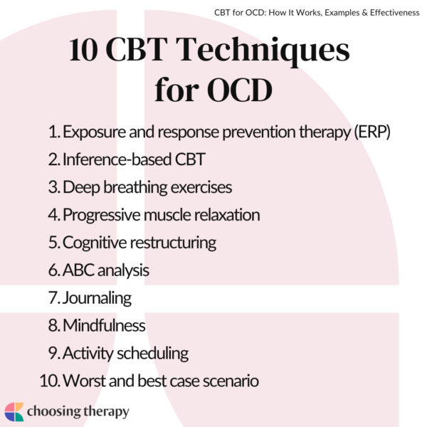 10 CBT Techniques for OCD With Worksheet