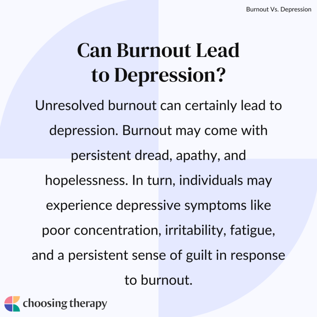 Burnout Vs. Depression: What Is the Difference?