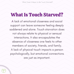What to Know About Touch Starvation