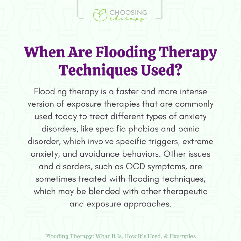 What Is Flooding Exposure Therapy?