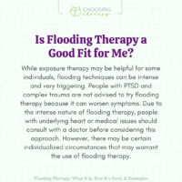 What Is Flooding Exposure Therapy?