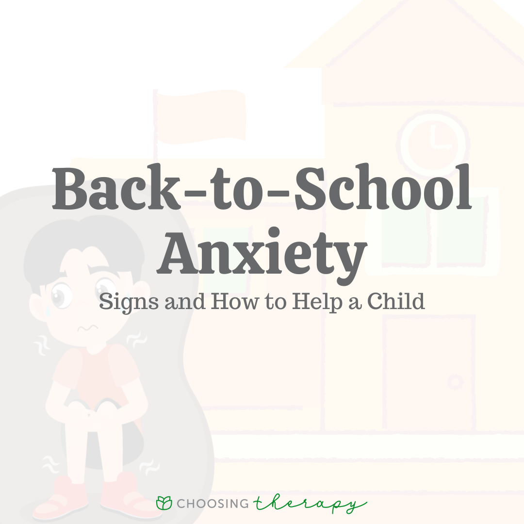 8 Tips for Helping a Child With Back-To-School Anxiety