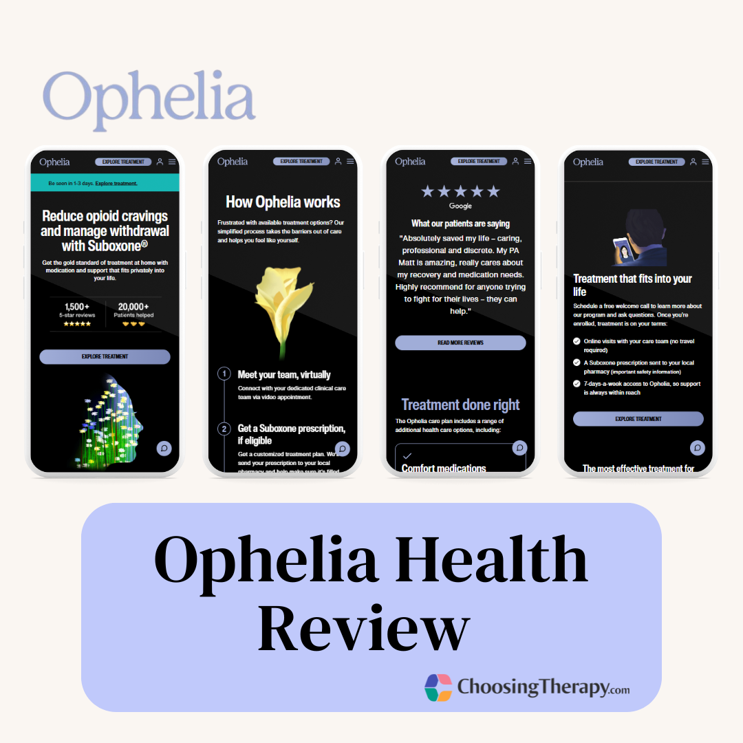 Ophelia Health Review 2024