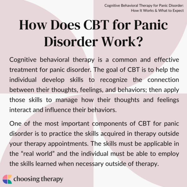 CBT for Panic Disorder: How It Works & What to Expect