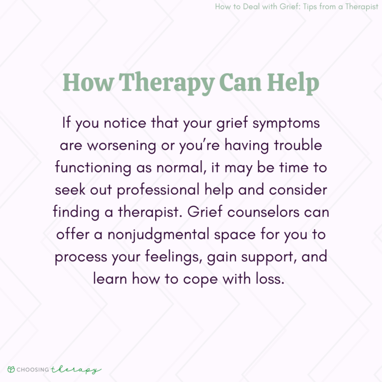 10 Coping Strategies for Dealing with Grief