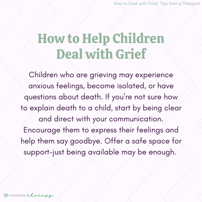 10 Coping Strategies for Dealing with Grief
