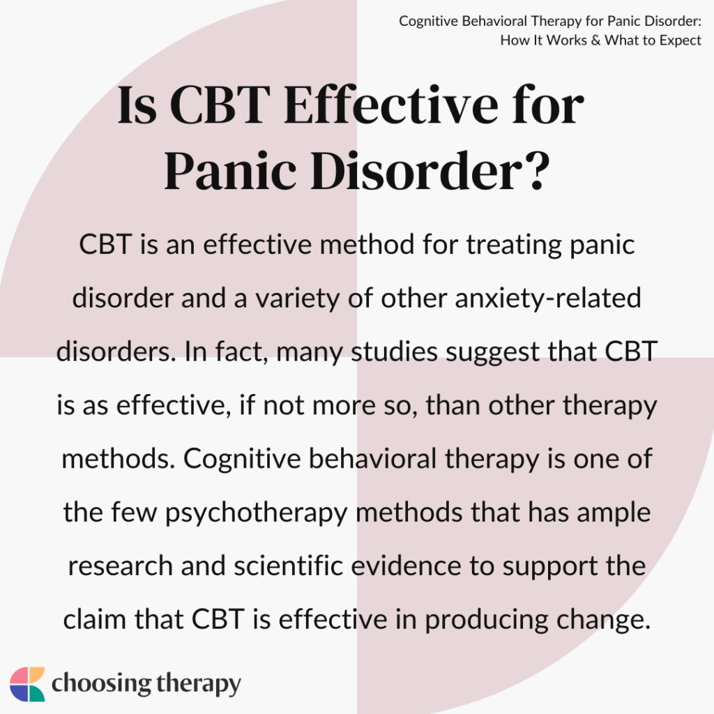 CBT for Panic Disorder: How It Works & What to Expect