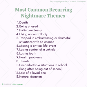 How to Cope with Recurring Nightmares