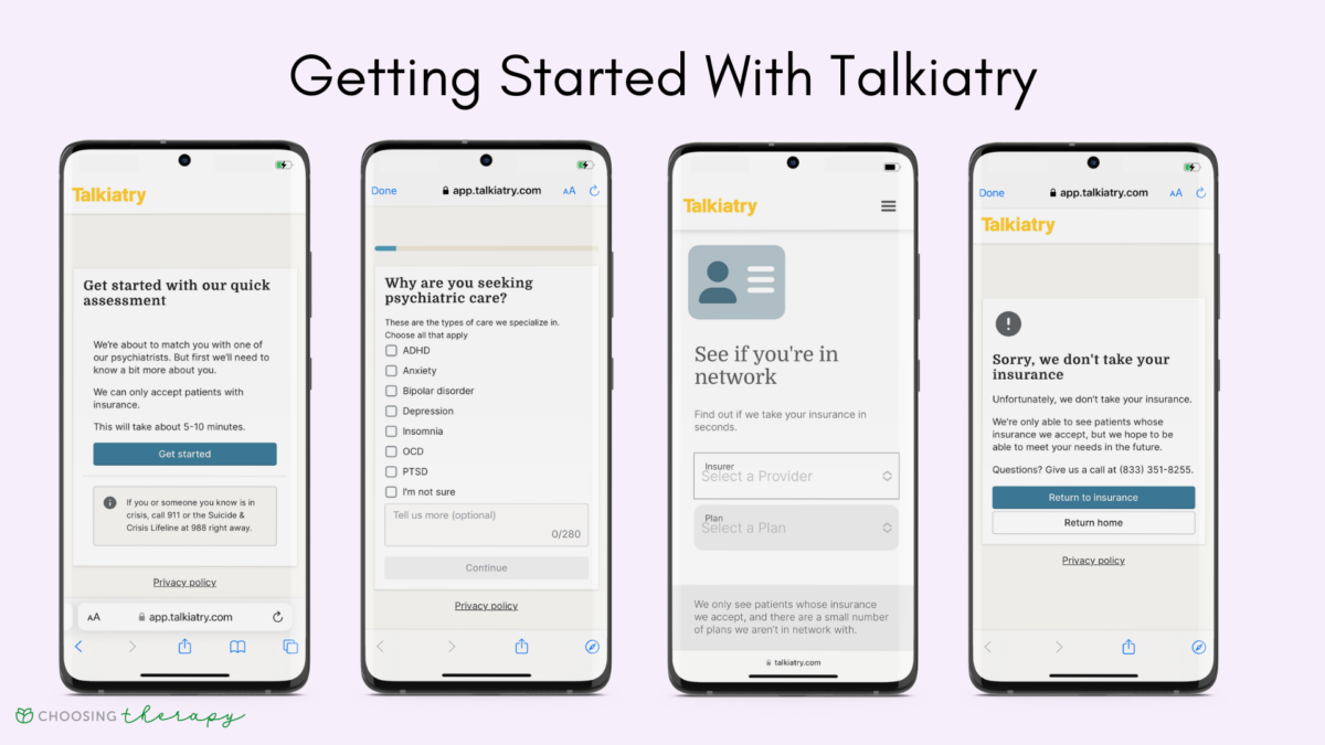 Talkiatry Online Psychiatry Review 2023