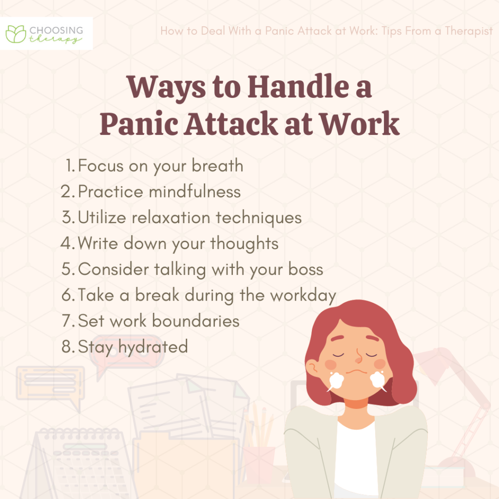 8 Tips for Handling a Panic Attack at Work